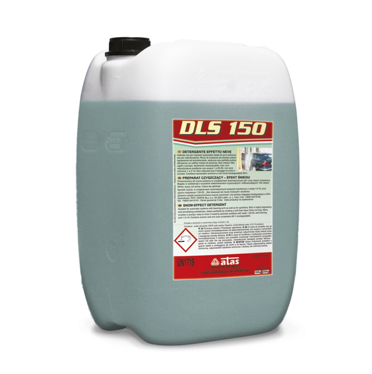 Detergent auto – Spuma activa profesionala, curatare intensa, bidon 25 ...